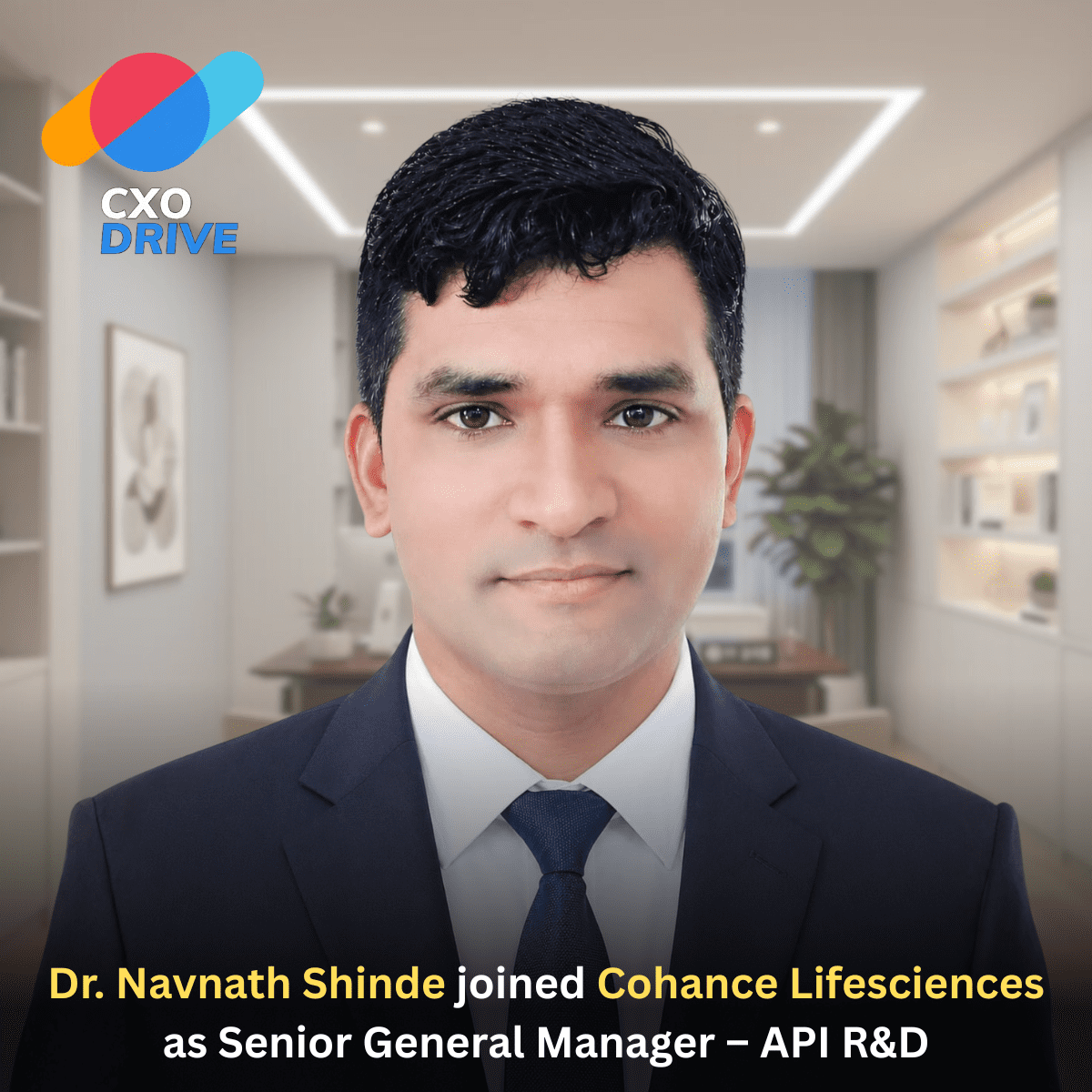 Dr .Navnath Shinde joined Cohance Lifesciences as Senior General ...